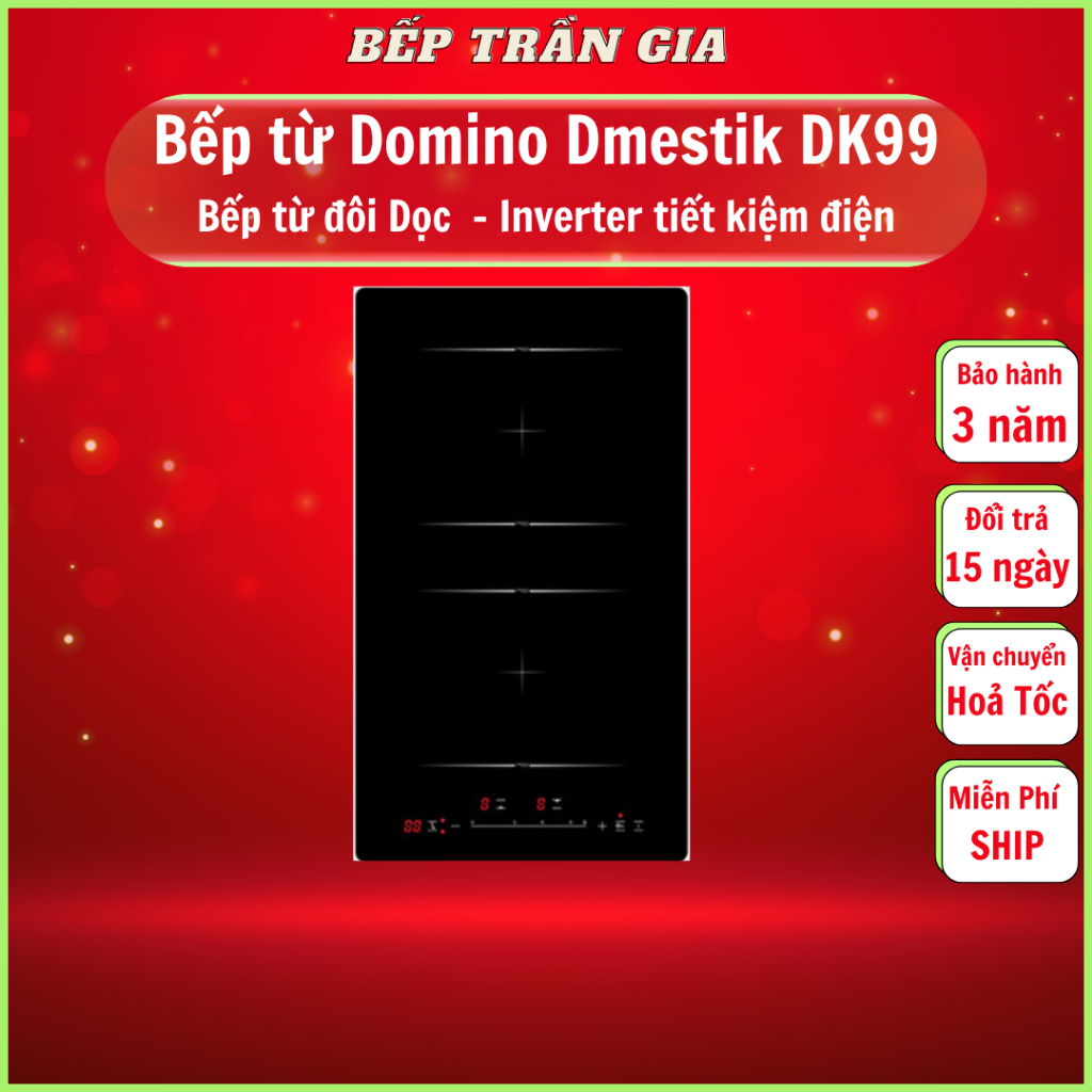 Bếp từ Domino DMESTIK DK99 | Nhập khẩu Malaysia | Bảo hành chính hãng 3 ...