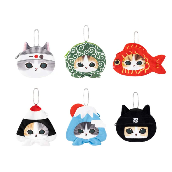 [Direct from Japan] mofusand Trading Face Pouch BOX 6 Type Set ...