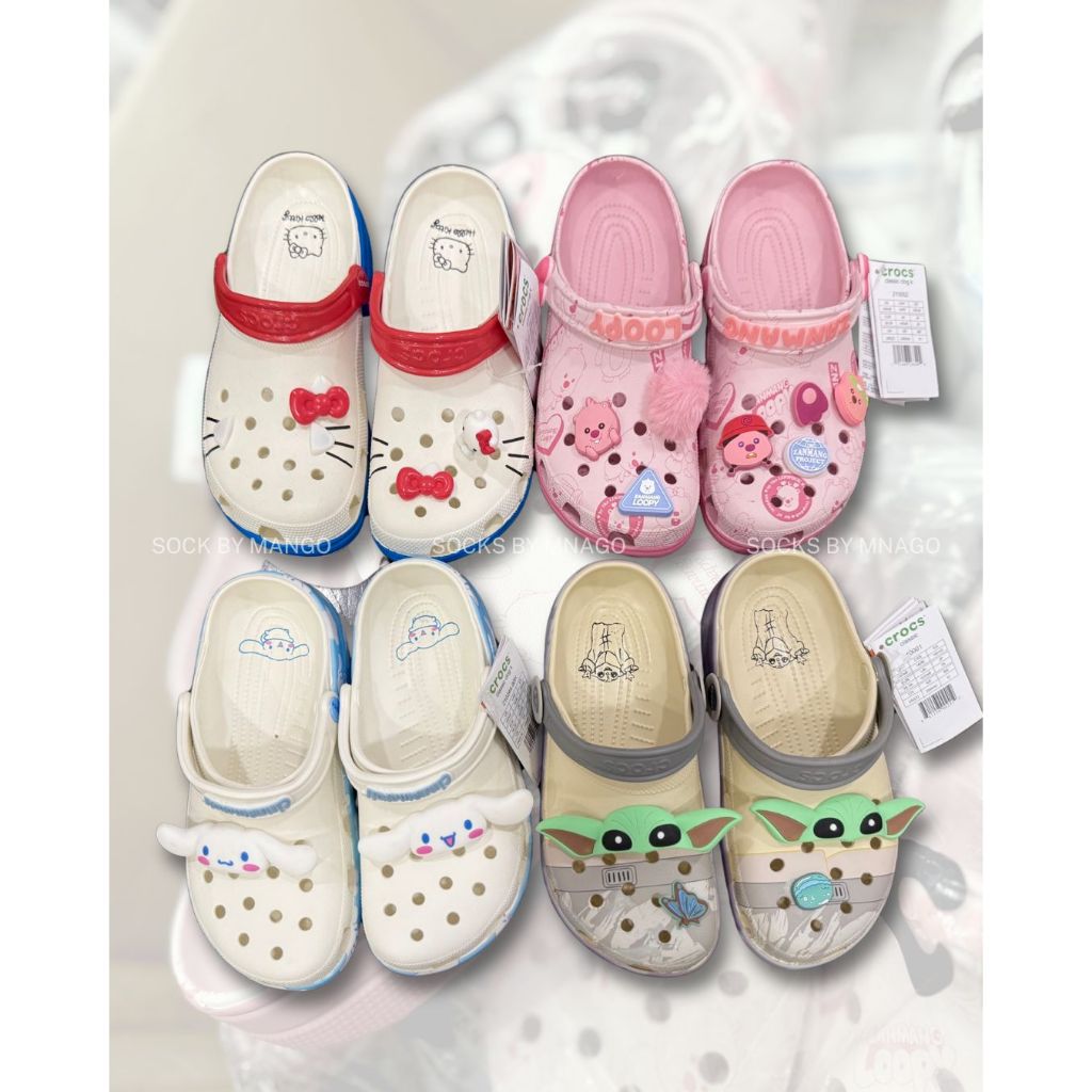 Dép Croc Collab các phiên bản size nữ | Shopee Việt Nam