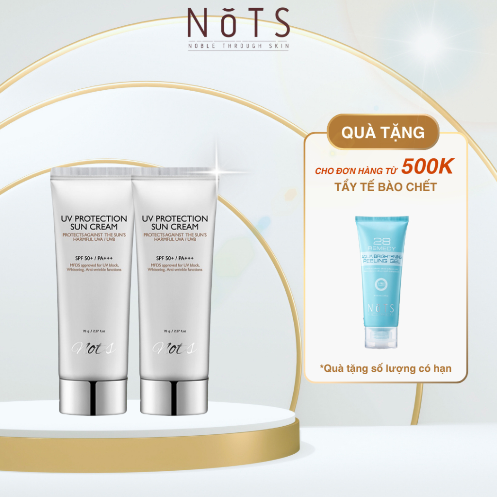 Combo Kem chống nắng bảo vệ toàn diện NoTS UV Protection Sun Cream 70g ...