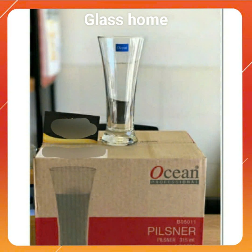 Ly Sinh Tố Thủy Tinh Ocean Pilsner 315ml 6 cái | Shopee Việt Nam