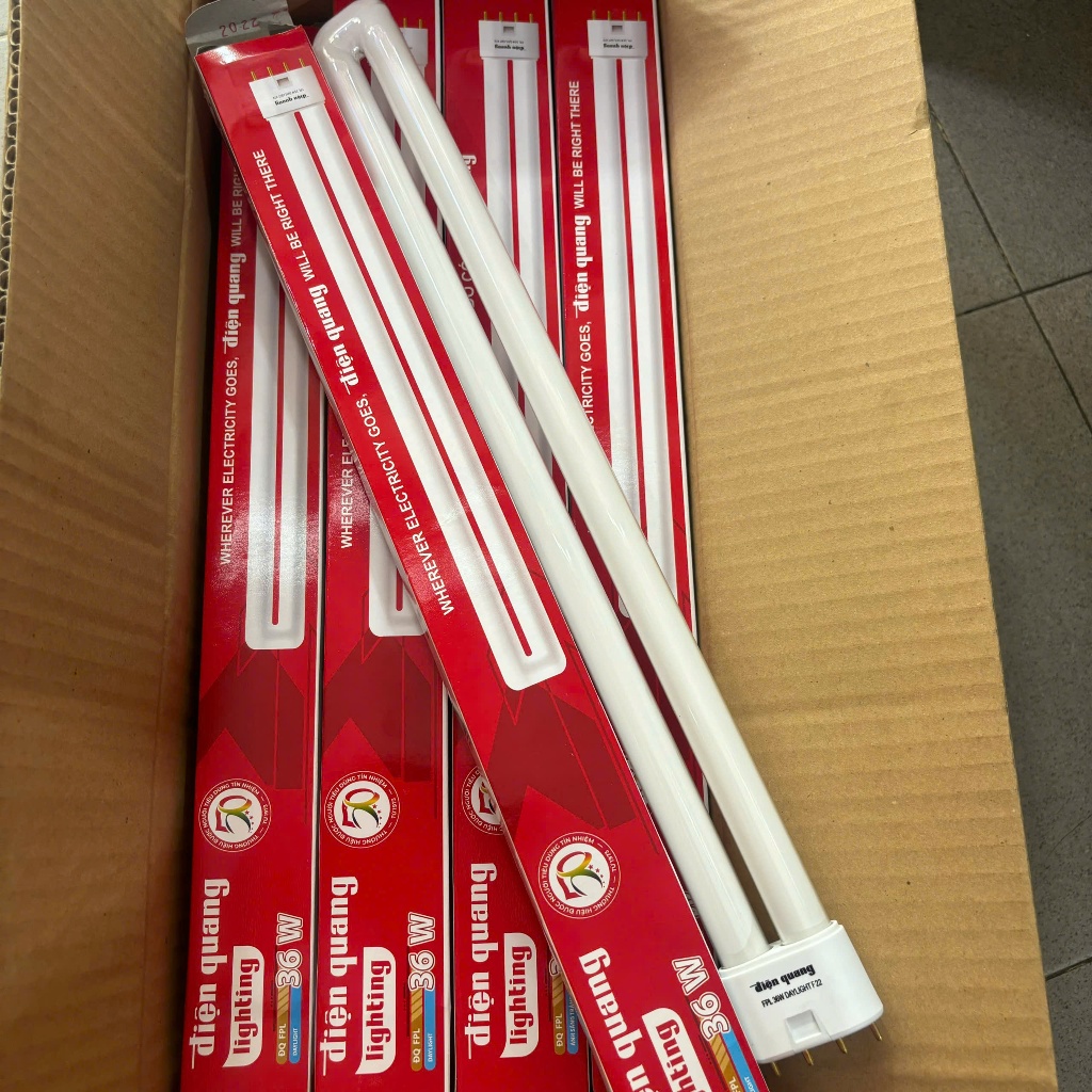 Bóng đèn huỳnh quang DOUBLEWING Điện Quang FPL 36W ( 40x4cm) chính hãng, giá 1 bóng | Shopee ...