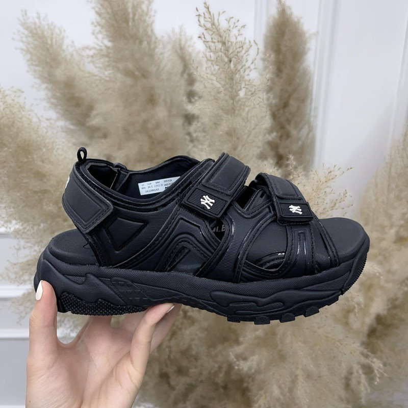 [Chính Hãng] Giày Sandal MLB Chunky New York Yankees - Đen Full - Code ...