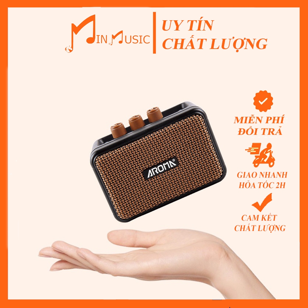 Amply Đàn Guitar Điện Aroma AG04 - Loa Ampli Electric Mini AG-04 Amplifier I Loa Ampli Guitar ...
