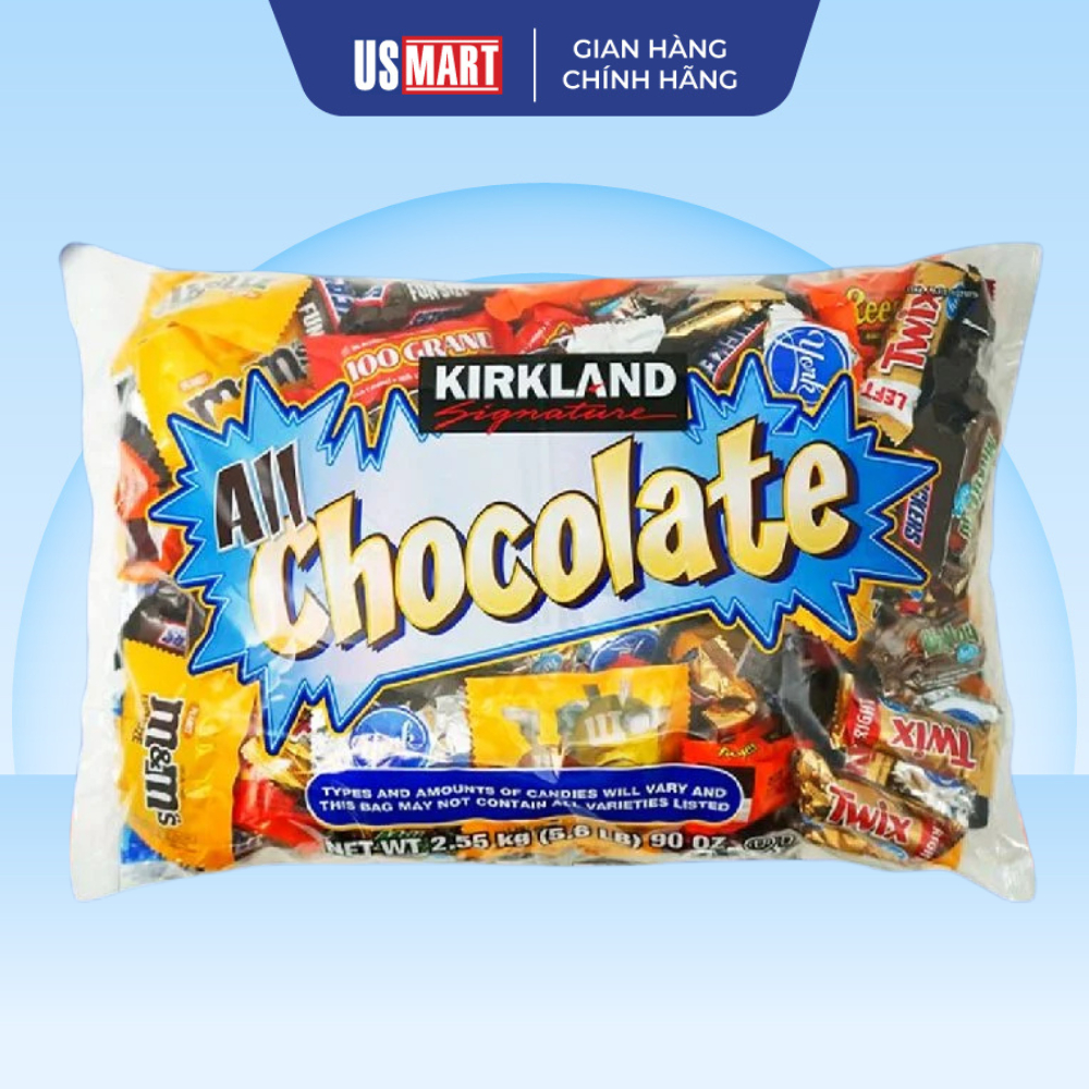 Socola Tổng Hợp Nhiều Loại M&M's + Hershey's + KitKat + Twix + Reese's ...