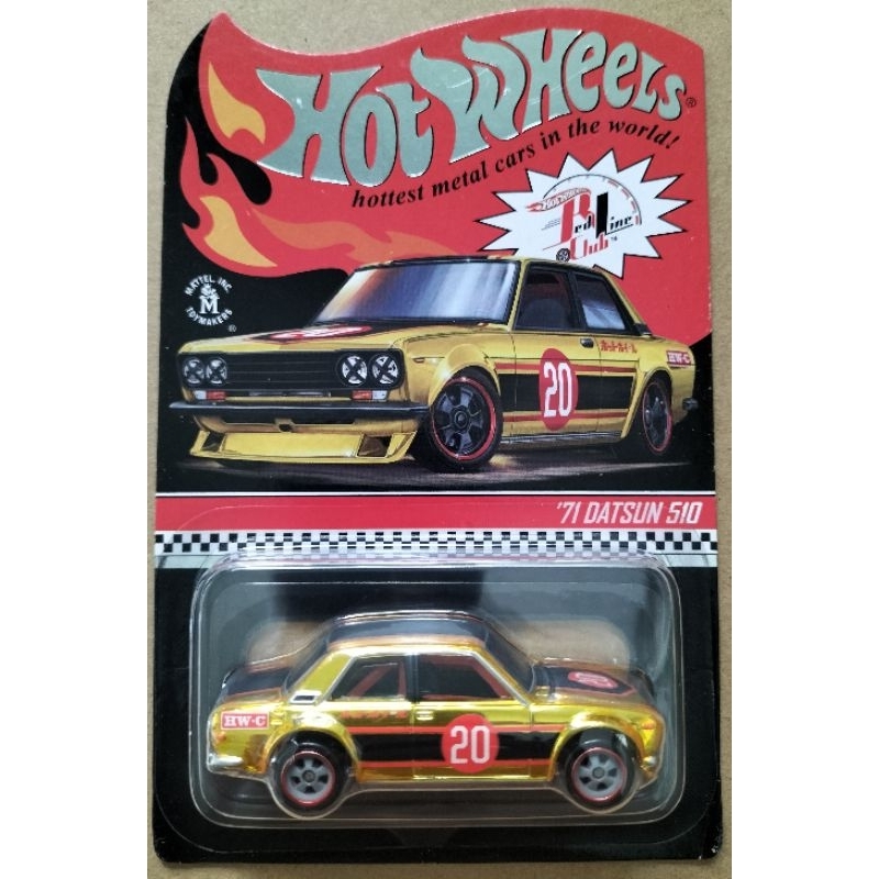 Xe mô hình đồ chơi Hot Wheels RLC 71 Datsun 510 | Shopee Việt Nam