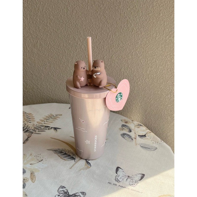 [Auth] Ly giữ nhiệt Starbucks Capybara Collection Valentine 2025 ...