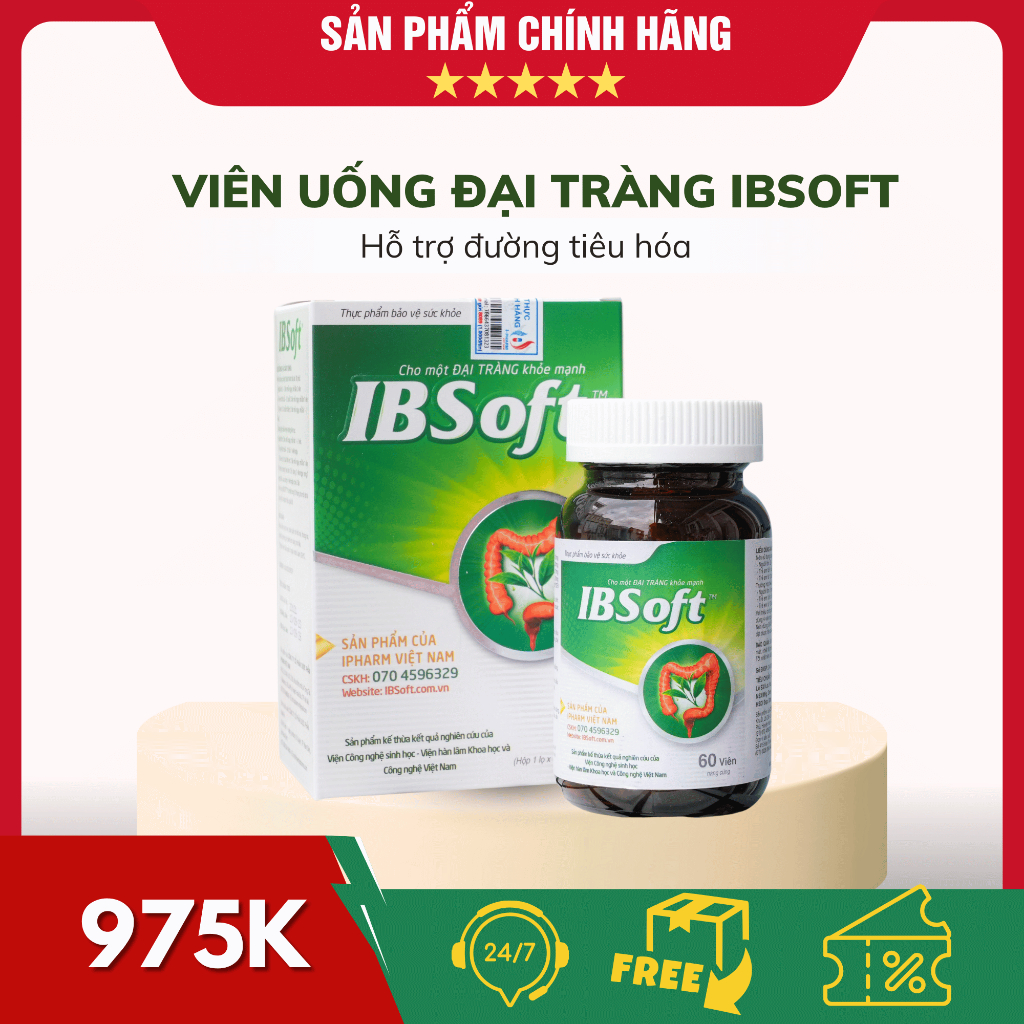 Viên Uống Đại Tràng IBSOFT | Shopee Việt Nam
