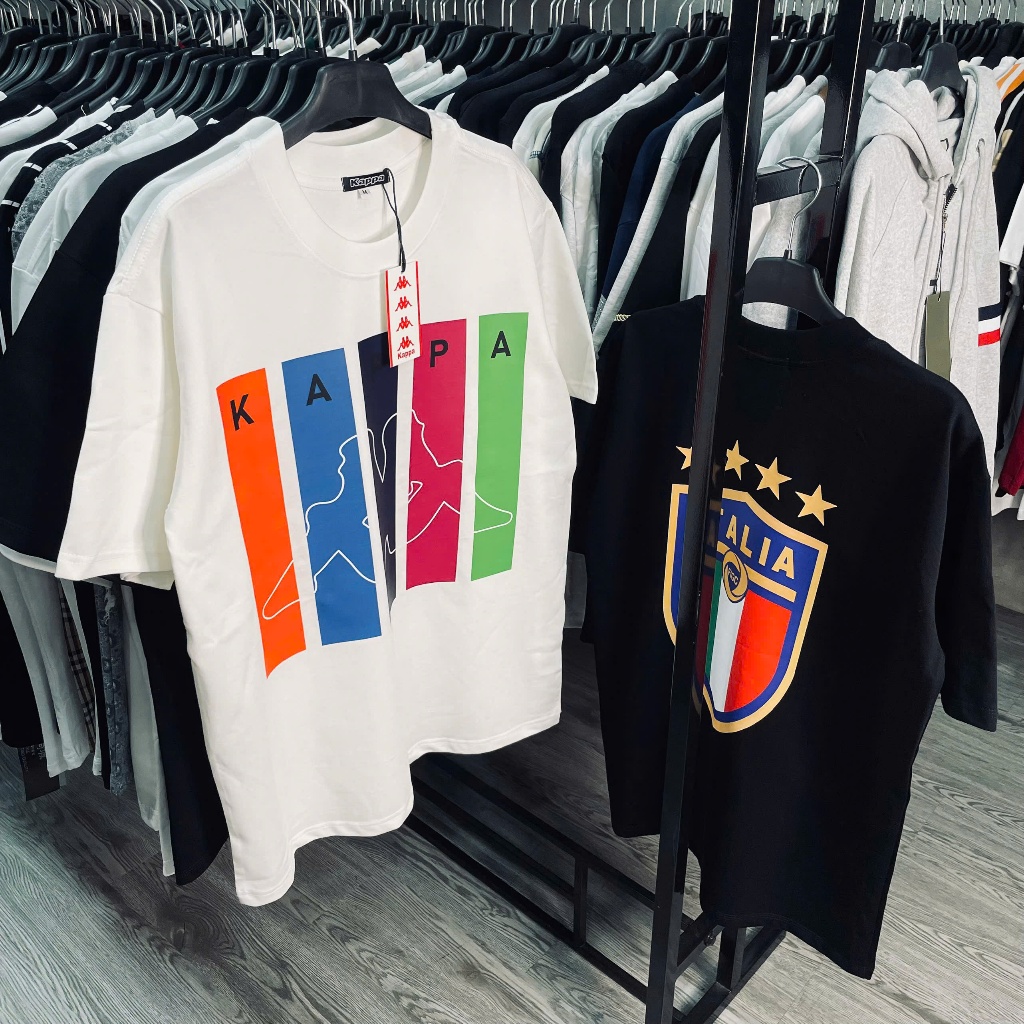 Áo Thun Kapa Form Rộng Unisex Nam Nữ Đều Mặc Được Vải 100% Cotton ...