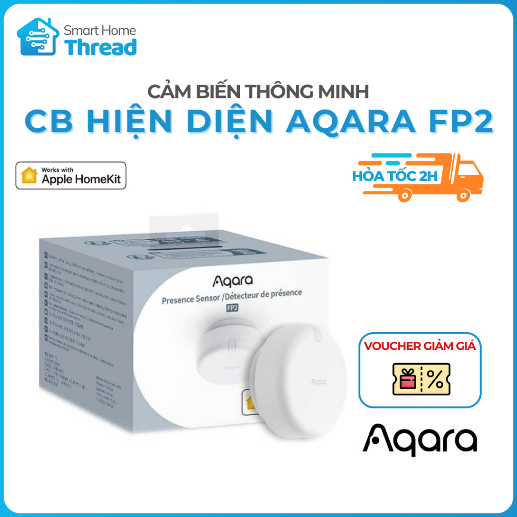 Aqara FP2 Cảm Biến Hiện Diện - Phát Hiện Té Ngã, Kết Nối Wi-Fi Nhận ...