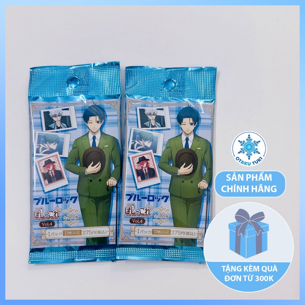 Gói Thẻ Pack Card Pola Blue Lock Vol 4 | Shopee Việt Nam