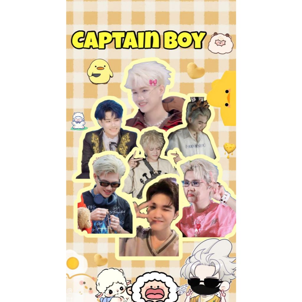 Set 103 Sticker Anh trai say Hi - Captain boy Đức Duy dán laptop, điện ...