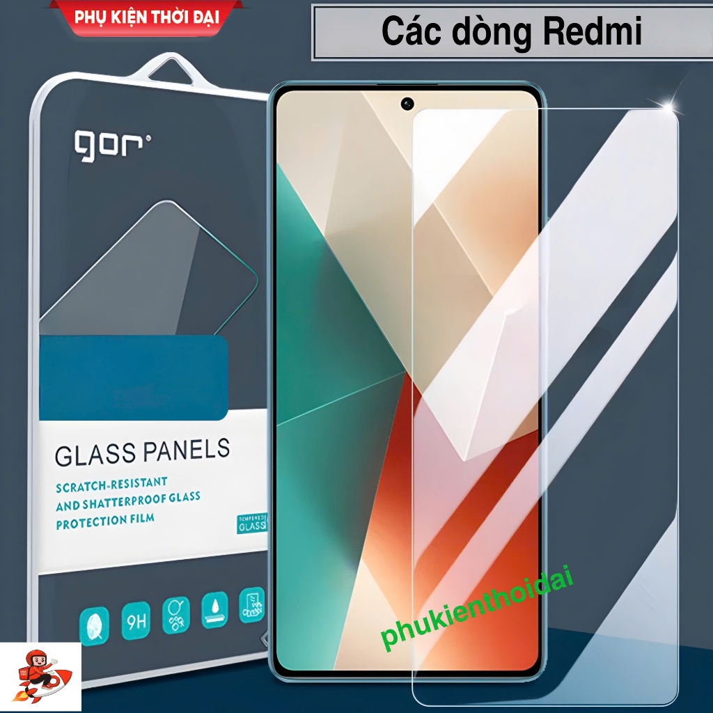 Cường lực Gor Redmi K40 / K80 / K40 Gaming K30 / K30 Pro K20 / K50 / K60 K70 K70 Ultra / K60 ...