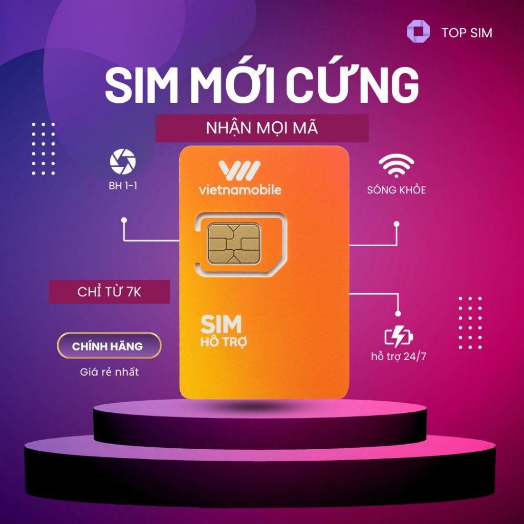 [ HÀNG MỚI VỀ] Sim nghe goi, nhắn tin - Tạo FB, Shopee, Za.l.o Cực Nhanh | Shopee Việt Nam