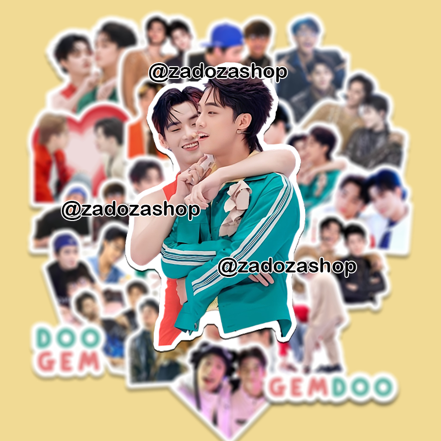 Sticker couple DooGem OTP GemDoo Hải Đăng Doo Gemini Hùng Huỳnh hình ...