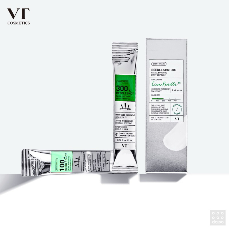 [ VT ] Hộp 6 thanh Tinh Chất Vi Kim VT Reedle Shot 100 / 300 / 500 ...