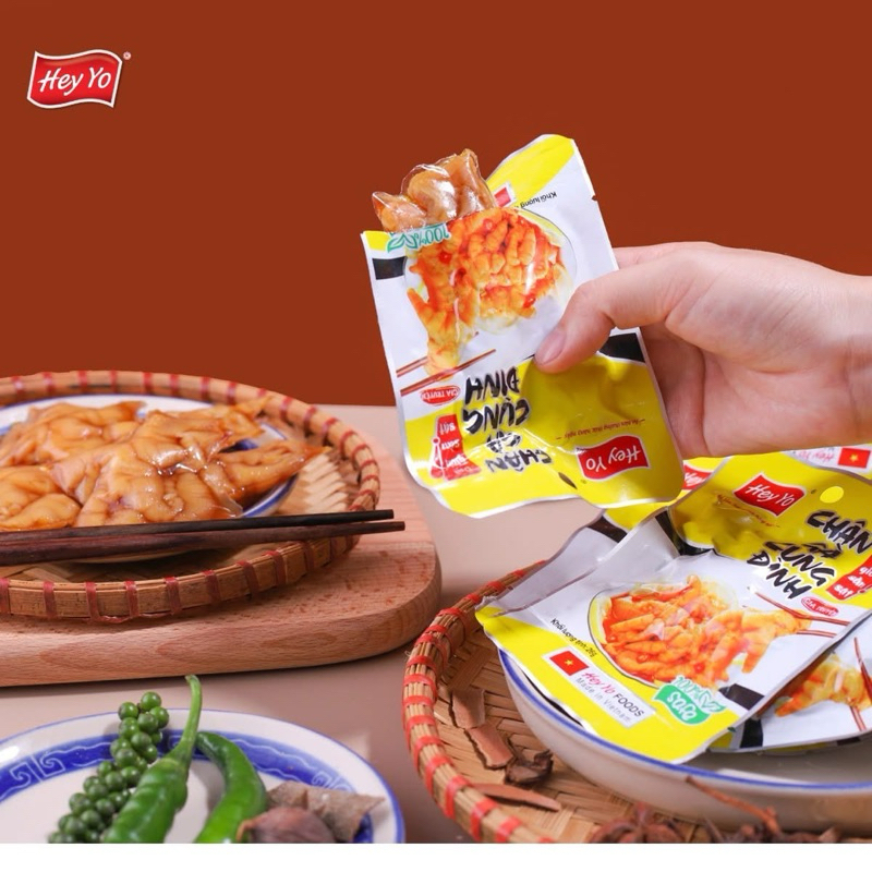 Chân Gà Cung Đình rút xương HeyYo 29g hàng Việt Nam thơm ngon chất ...