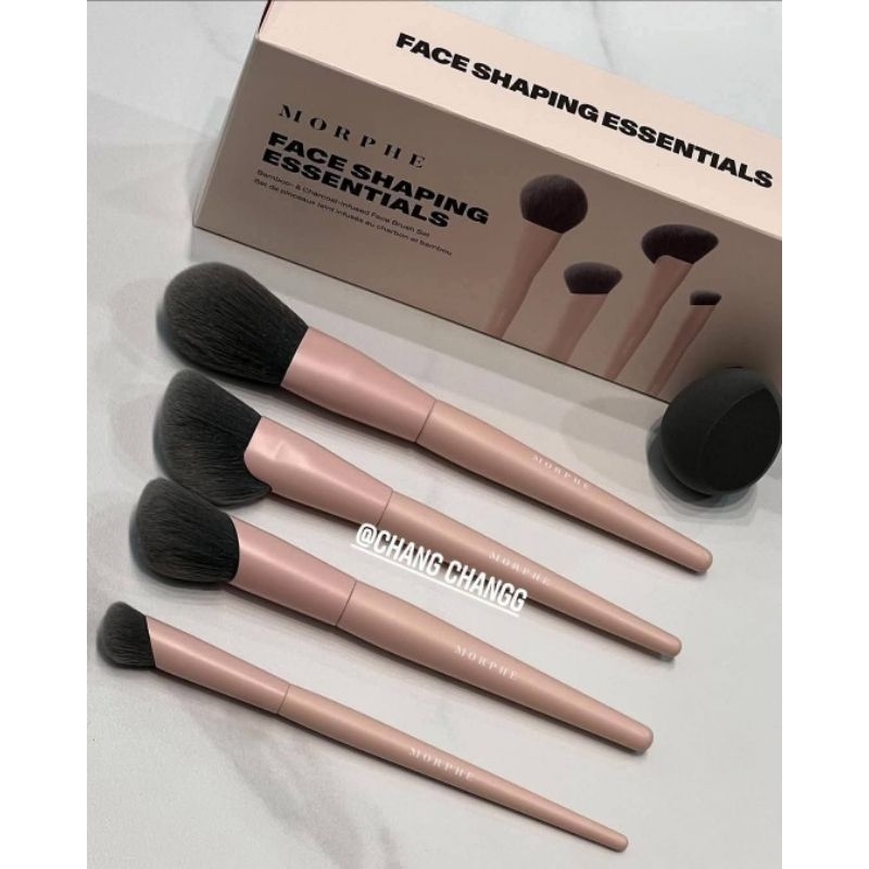[Auth - Có sẵn] Set 4 cọ trang điểm + mút Morphe Face Shaping ...