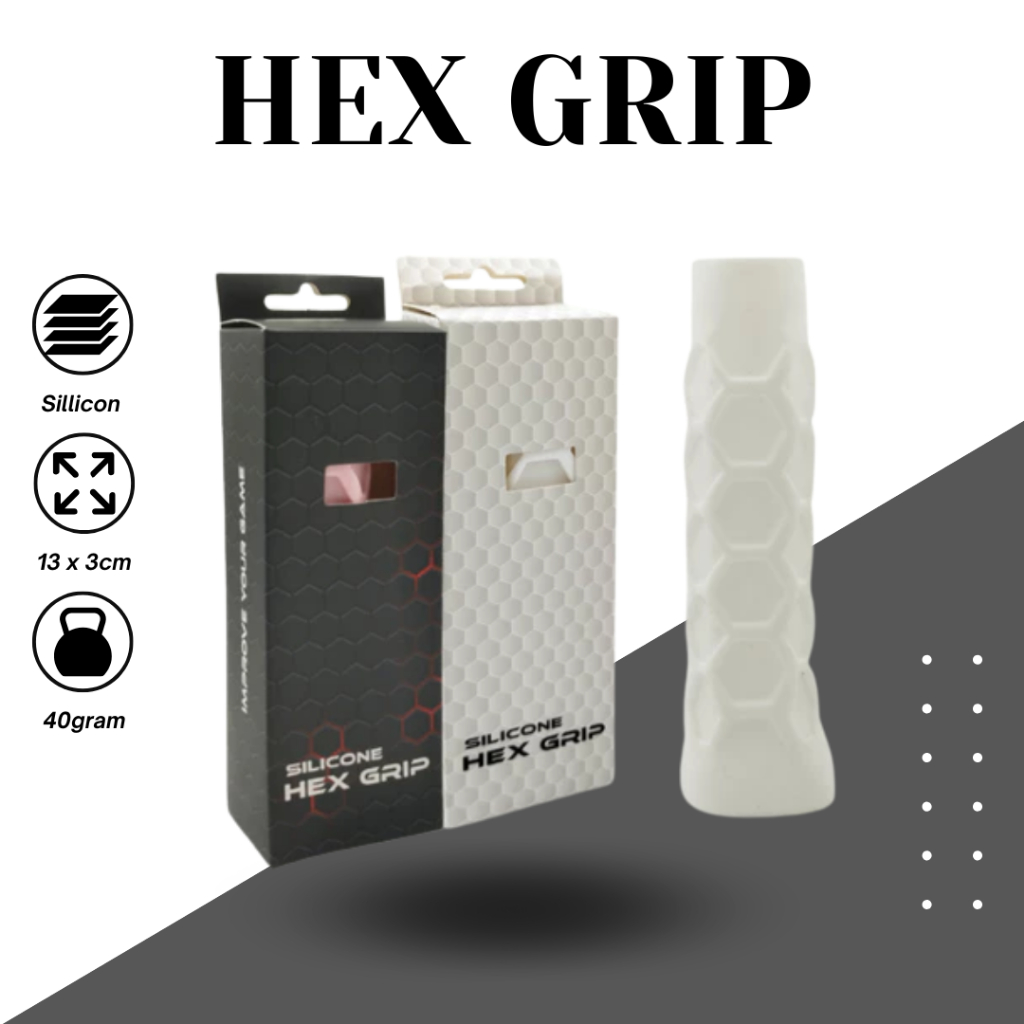 [CHÍNH HÃNG] Bọc cốt cán vợt Pickleball HEXGRIP chất liệu silicon tăng độ bám, chống trơn trượt ...