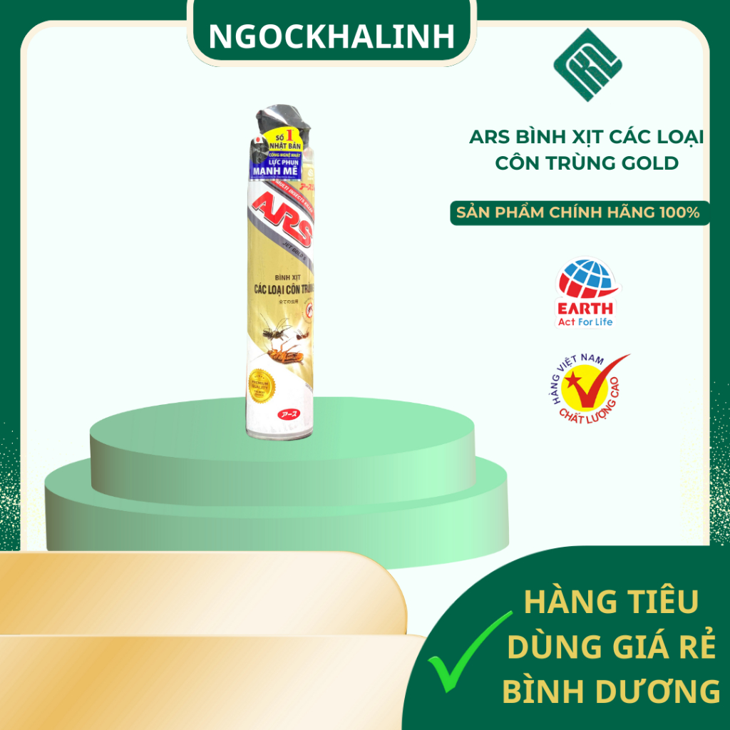 Bình xịt ruồi muỗi kiến gián ARS không mùi chai 600ml | Shopee Việt Nam