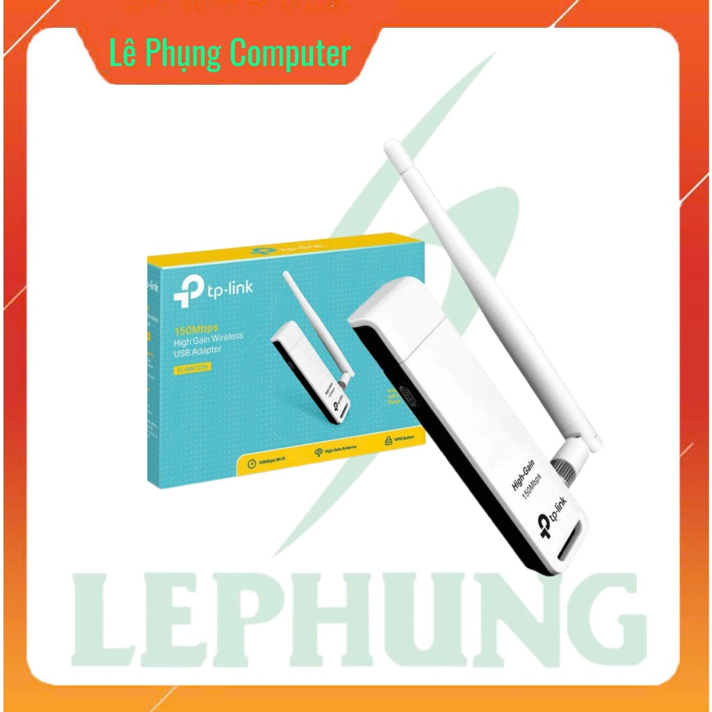 USB Wifi 150Mbps TP-Link TL-WN722N - V4 | Shopee Việt Nam