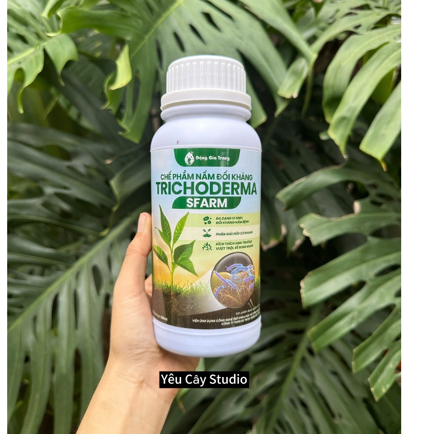 [CHAI 500ml]Chế phẩm nấm đối kháng Trichoderma SFARM | Shopee Việt Nam