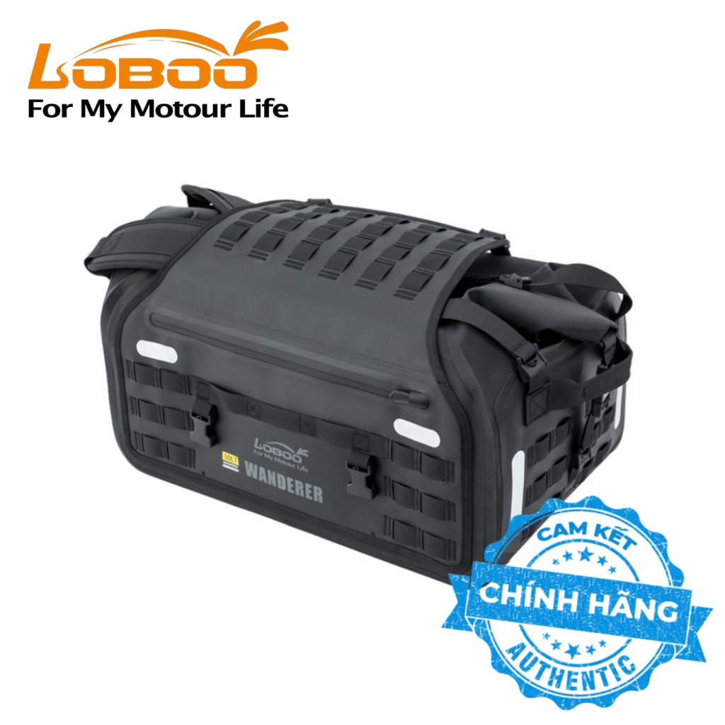[LOBOO] Túi chống nước LOBOO Wanderer 50L đen BW50BK | Shopee Việt Nam