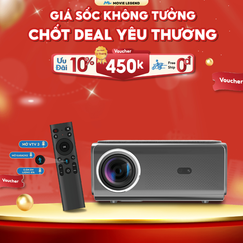 Máy Chiếu Mini H8 PRO MAX Version 2 Full HD - Movie Legend - Dải Màu Điện Ảnh HDR10+, Hỗ Trợ 4k ...