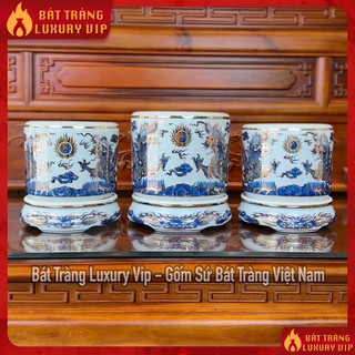 Bát Hương Thờ Cúng Vẽ Vàng - Bát Hương Long Chầu Nguyệt Vẽ Vàng Bát ...