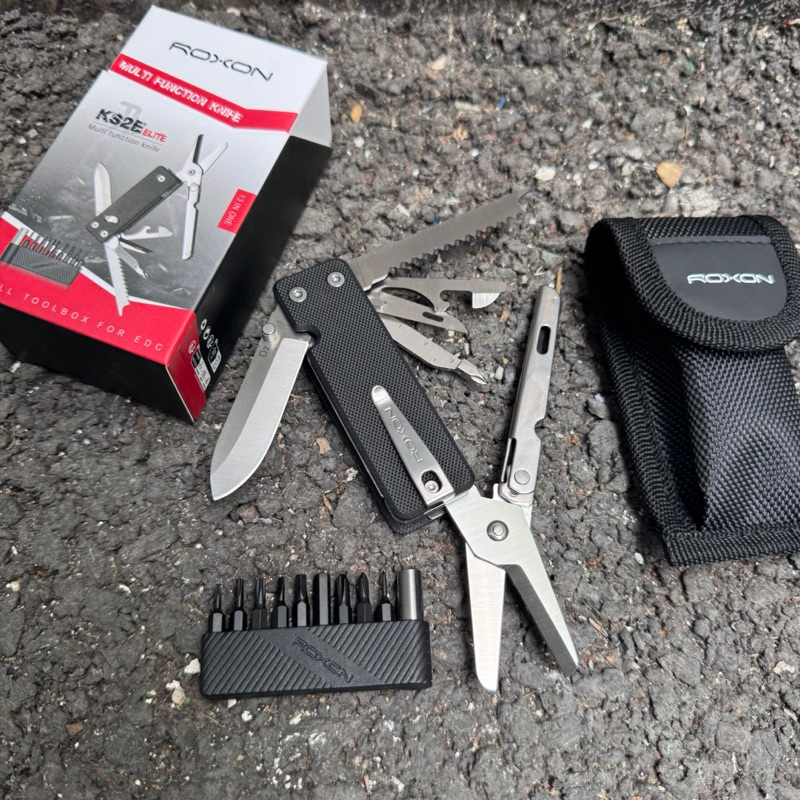 Hungtool - Roxon KS2 Elite Dụng cụ đa năng - Lưỡi thép D2 Steel ...