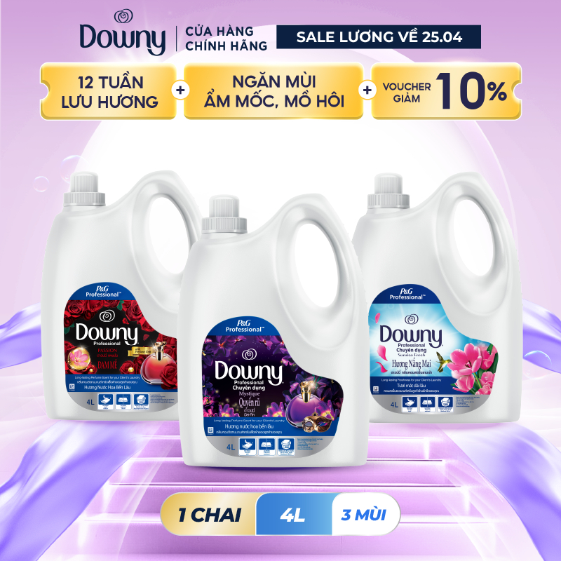 [Top Value] Nước Xả Vải DOWNY Nước Hoa Cao Cấp/ Chống Khuẩn Hương Nắng ...