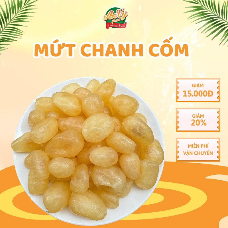 400gr Mứt Chanh Cốm ( Chanh Non / Ô Mai Chanh Bao Tử ) - FREESHIP ĐƠN ...