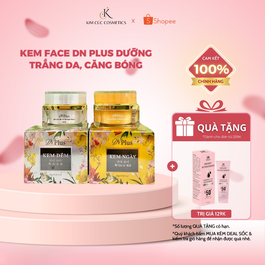 Kem Face Demejine DN Plus mờ nám tàn nhang đồi mồi sáng da phiên bản ...