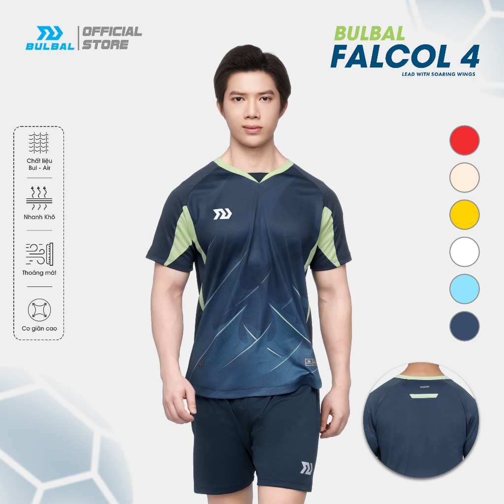 Bộ Quần Áo Bóng Đá Bulbal Falcol 4 chất liệu vải Bul-Air co giãn cao ...