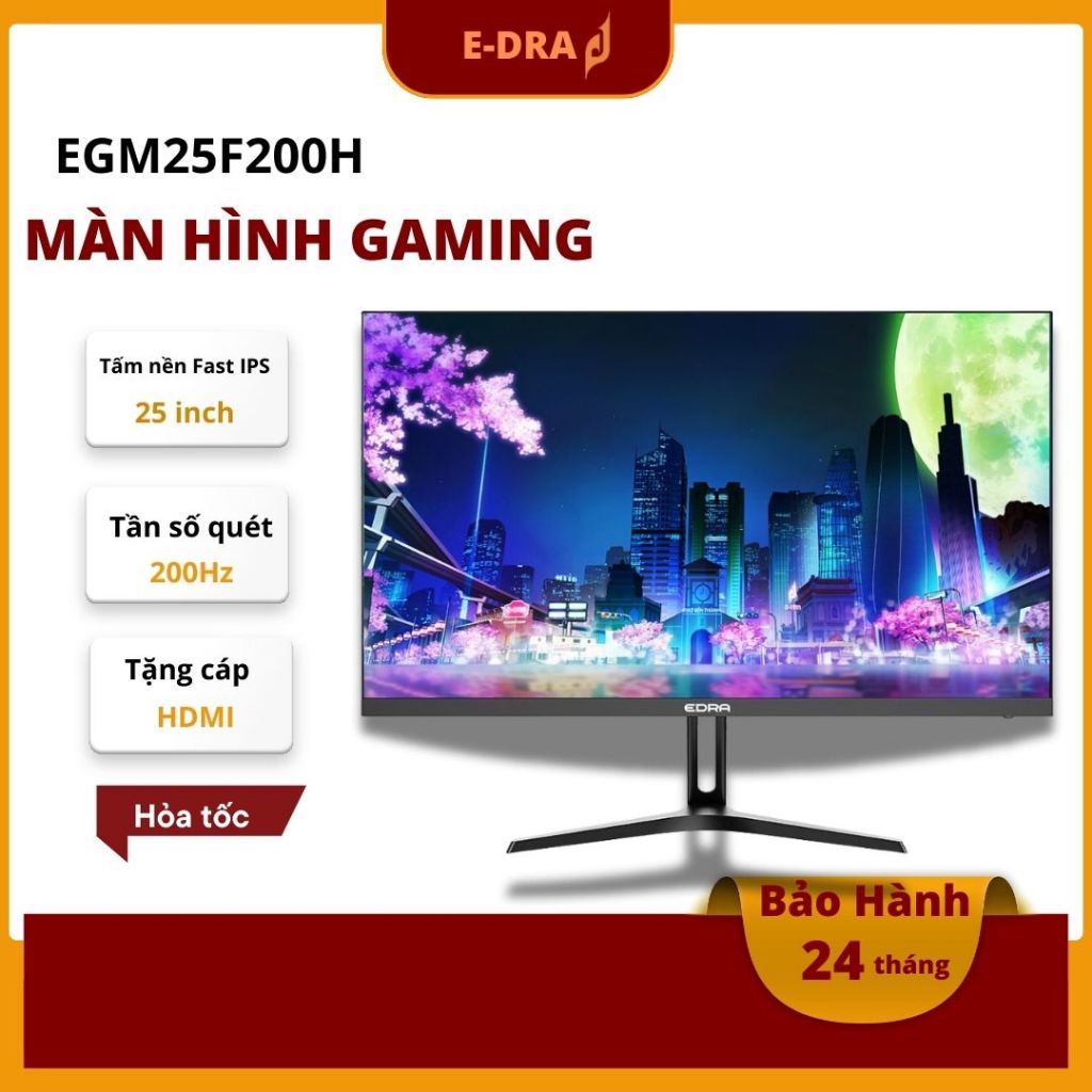 Màn Hình Gaming EDRA EGM25F200H 25 inch FullHD 200Hz. Hàng Chính Hãng ...