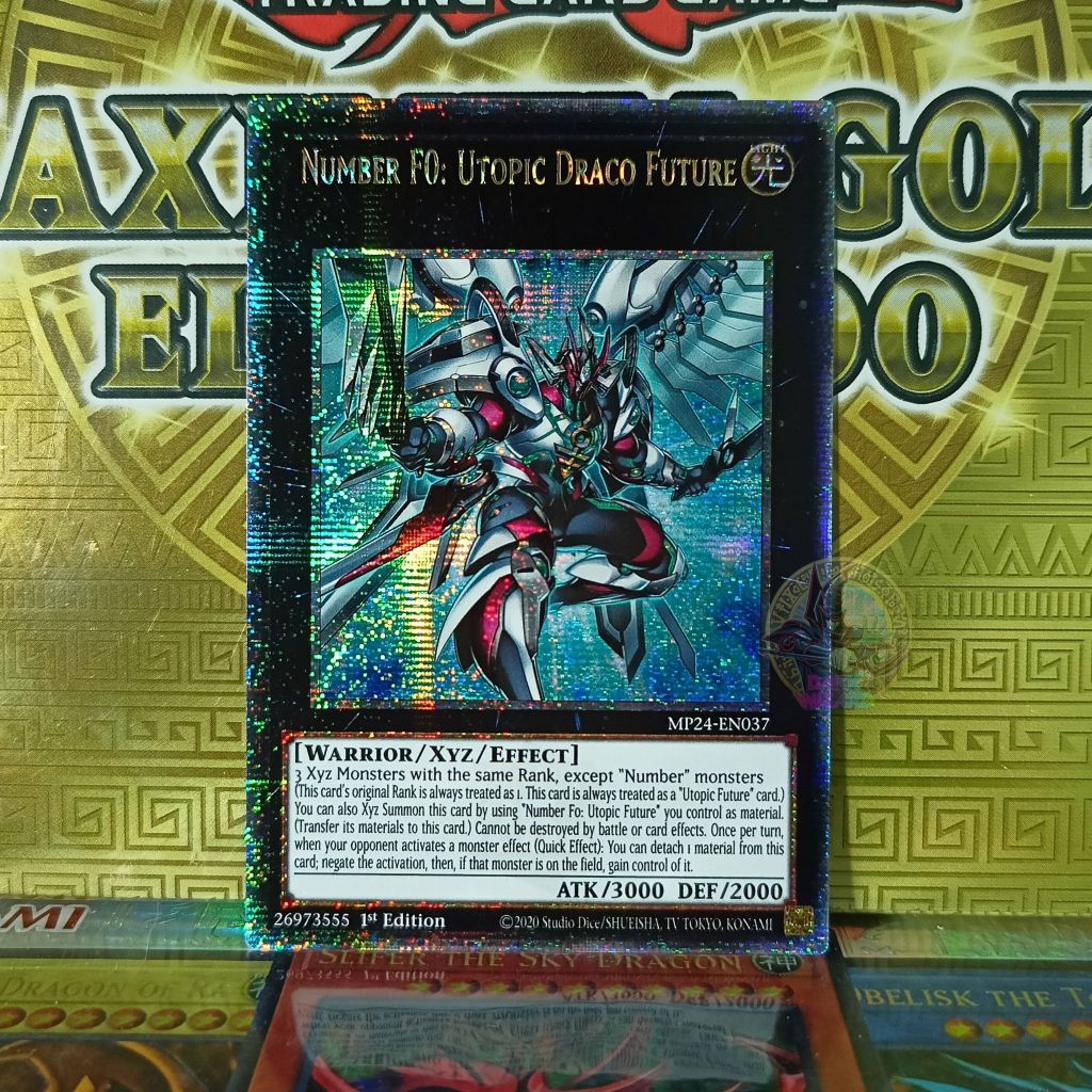 Number F0: Utopic Draco Future – MP24-EN037 – Quarter Century Secret Rare [Thẻ bài Yugioh ...