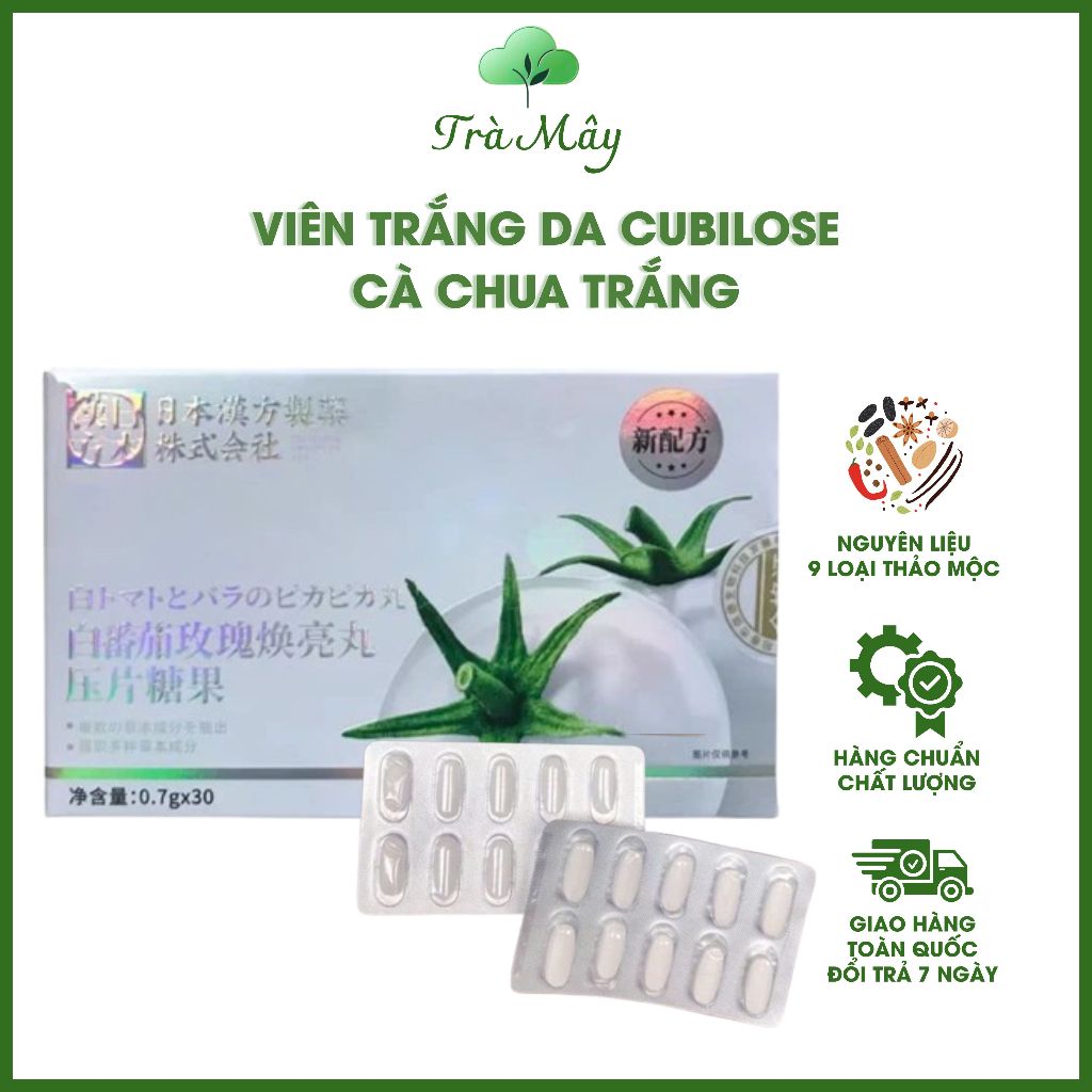 hộp màu xanh 30 v trắng da cubilose cà chua trắng mẫu mới hiệu quả gấp ...