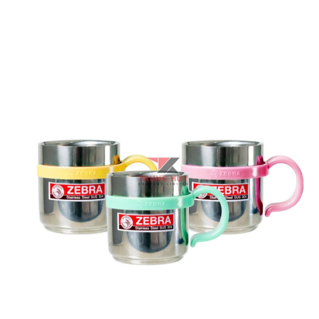 Ca cách nhiệt inox 304 ZEBRA 2 lớp - 230ml - 112036 | Shopee Việt Nam