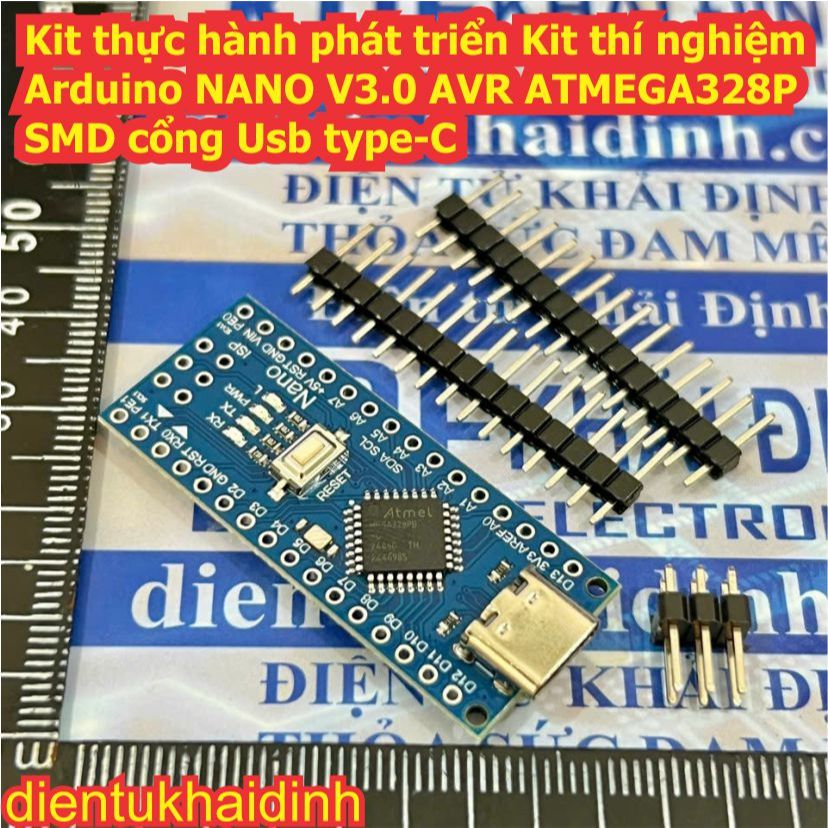 Kit thực hành phát triển, Kit thí nghiệm Arduino NANO V3.0 AVR ...