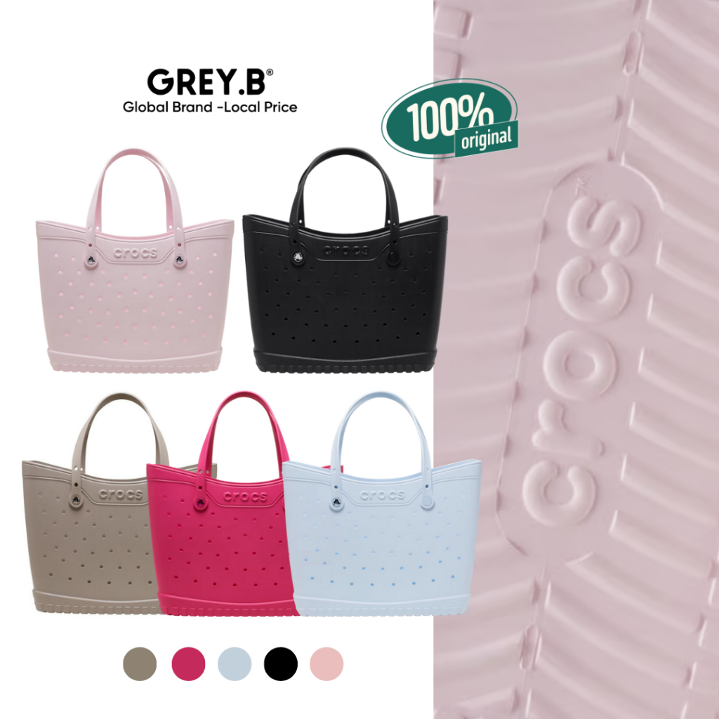 Túi Tote Cr.oc.s Tote Bag Classic GREYB Unisex | Shopee Việt Nam