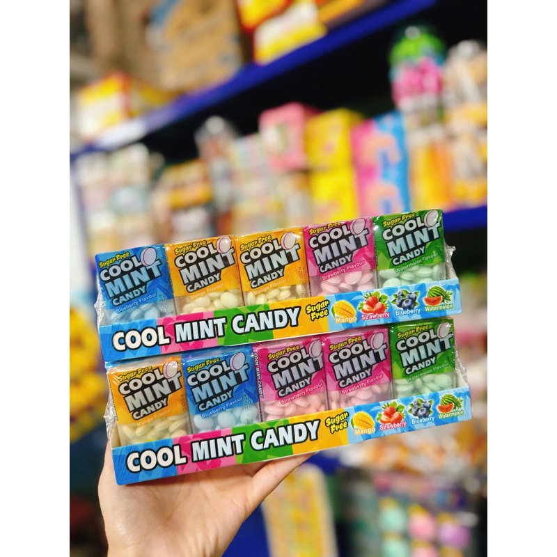 Khay 30lọ kẹo ngậm cool mint candy vị trái cây | Shopee Việt Nam