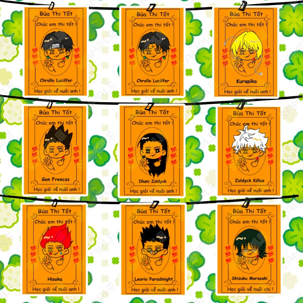 Card Thi tốt Hunter x Hunter , Card Anime Hunter x Hunter Gon Freecss ...