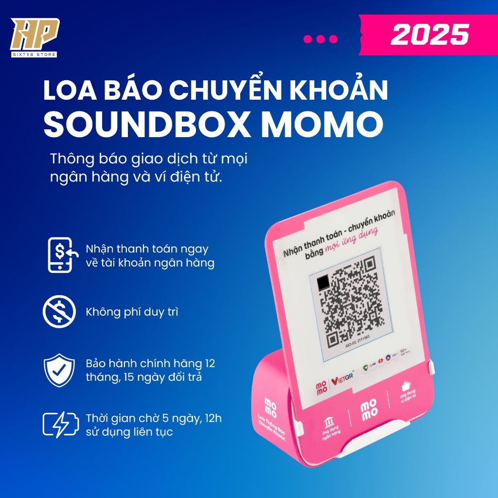 Loa MoMo Ver.2025 I Loa Thông Báo Chuyển Khoản Chính Hãng I Không Phí ...