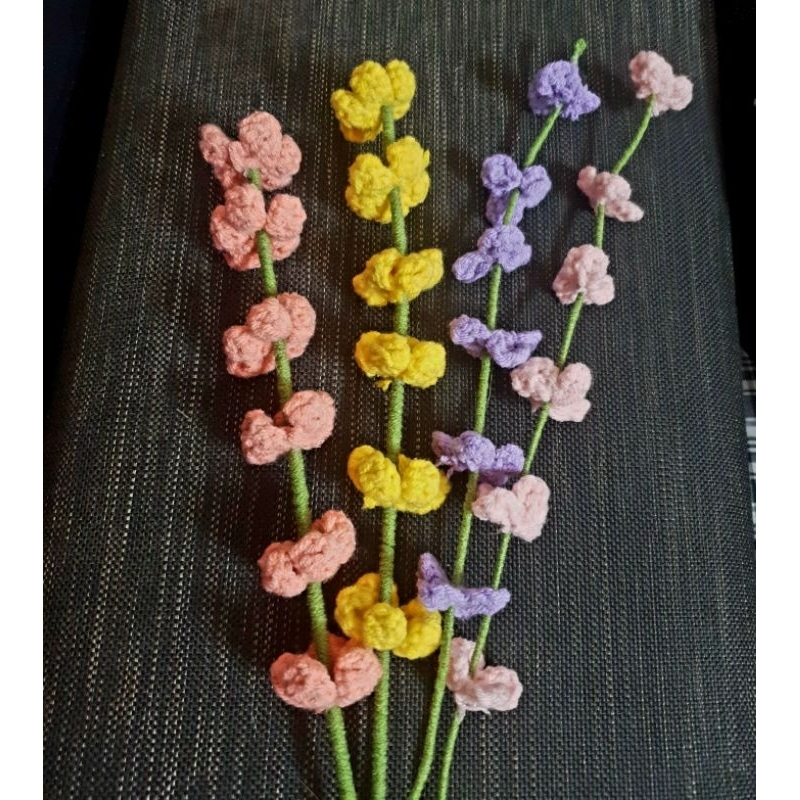 Hoa móc len hoa li ti | Shopee Việt Nam