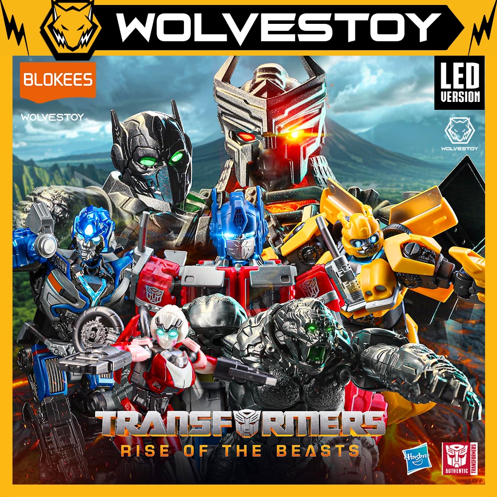 Mô Hình Chính Hãng Blokees Transformers ROTB Optimus Prime, Bumblebee ...