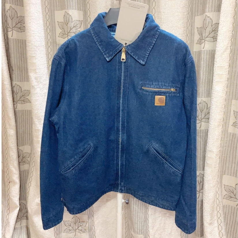 Áo khoác car.hartt DENIM DETROIT JACKET phong cách J97 - NEW FULLTAG ...