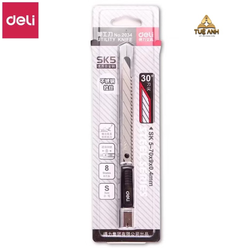 Dao rọc giấy Deli 2034 | Shopee Việt Nam