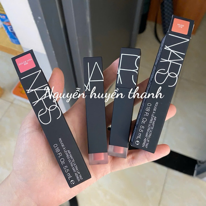 SON NARS MATTE LIP TINT MÀU 888 DOLCE VITAL VÀ 319 MUSE FULLBOX FULLSIZE | Shopee Việt Nam