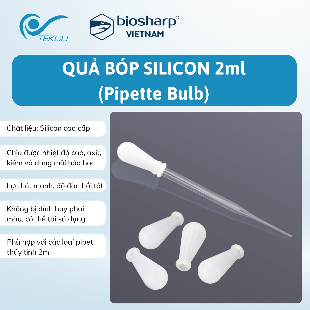 Quả bóp silicon 2ml (Pipette bulb), mã BS-PBG-02-W, hãng Biosharp | Shopee Việt Nam