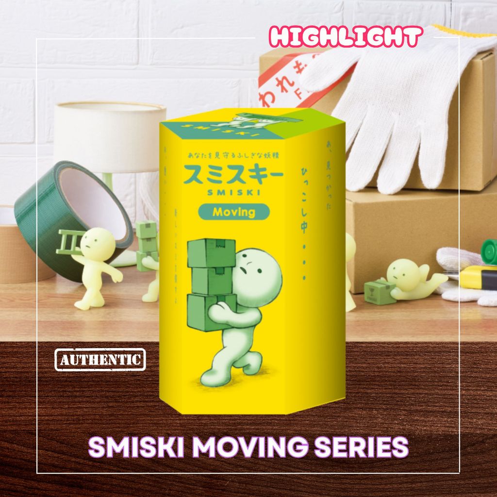 [AUTH NHẬT - NEW SEAL - BOX LẺ] Blindbox mô hình SMISKI Moving Series ...